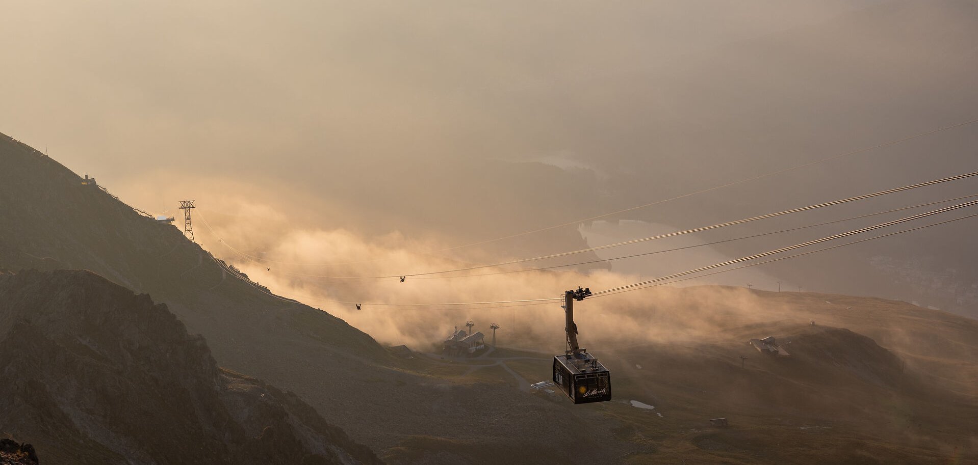 Piz Nair Sunrise Summer