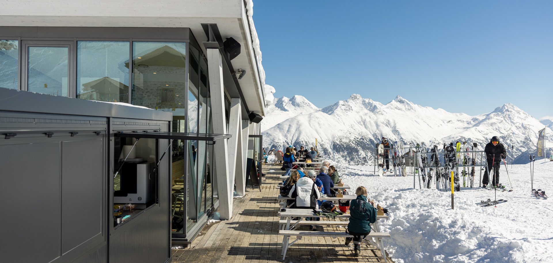 quattro BAR | Bar auf Corviglia St. Moritz