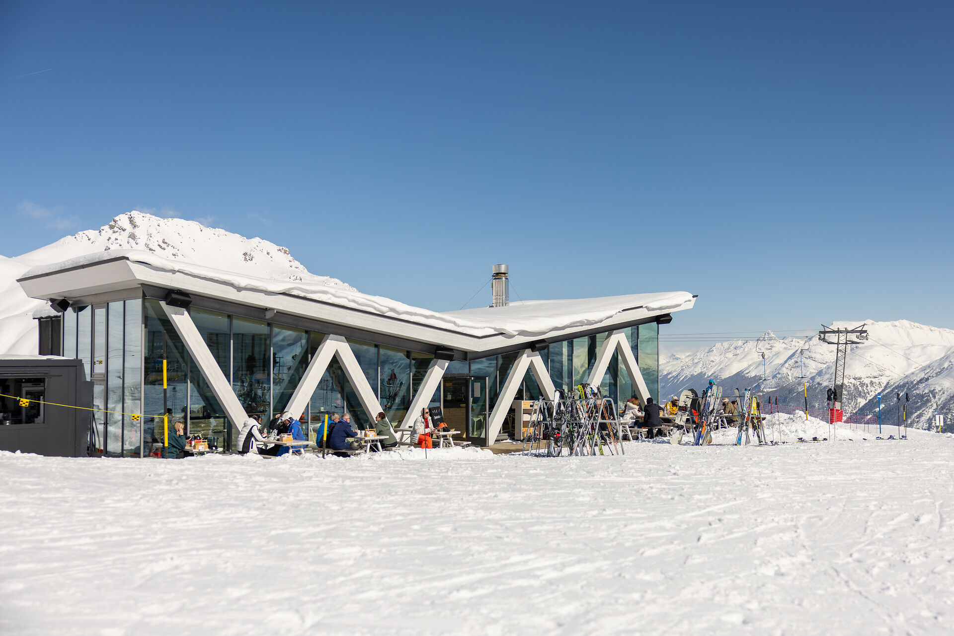 quattro BAR | Bar auf Corviglia St. Moritz